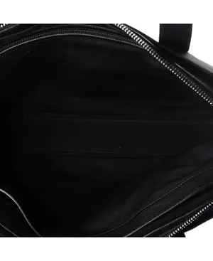 BVLGARI Fragment Zip Tote Nylon With Leather