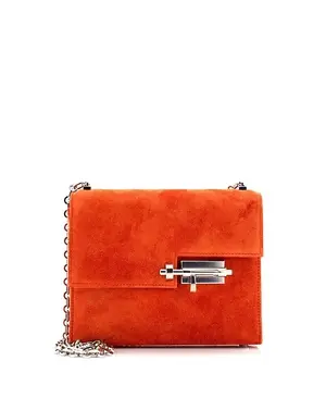 HERMES Verrou Chaine Bag Doblis Suede
