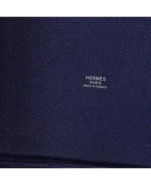Hermès Pm Picotin Lock Bag Tressage Epsom - Blue