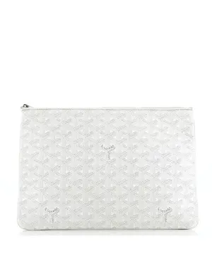 GOYARD Mm Senat Zip Pouch Coated Canvas