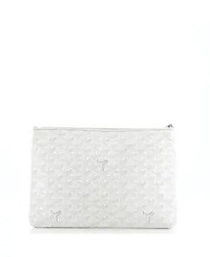 GOYARD Mm Senat Zip Pouch Coated Canvas