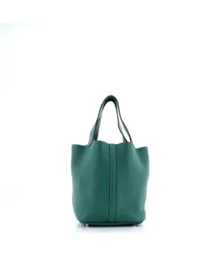 Hermès Mm Picotin Lock Bag Clemence