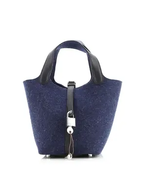 Hermès Picotin Lock Pm Bag - Blue