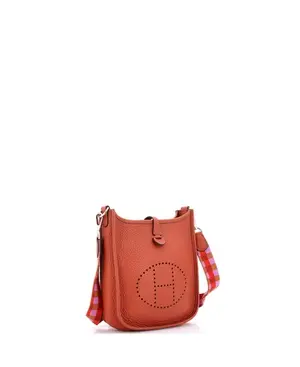 Hermès Tpm Evelyne Bag Gen Iii Clemence - Brown