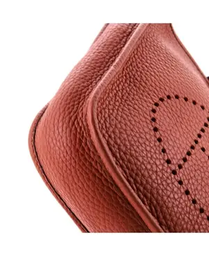 Hermès Tpm Evelyne Bag Gen Iii Clemence - Brown