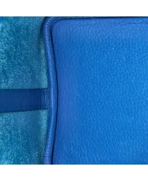 Hermès Pm Picotin Lock Bag Clemence - Blue