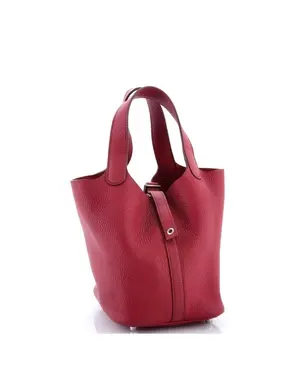 HERMES Pm Picotin Lock Bag Clemence