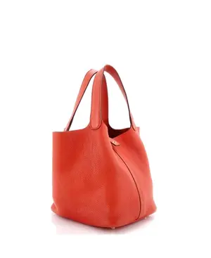 HERMES Mm Picotin Lock Bag Clemence
