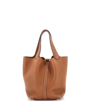 HERMES Mm Picotin Lock Bag Clemence
