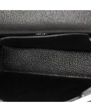 Hermès Kelly Multi Pocket To Go Pouch Epsom - Black