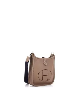 Hermès Tpm Evelyne Bag Gen Iii Clemence - Gray