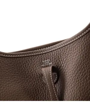 Hermès Tpm Evelyne Bag Gen Iii Clemence - Gray