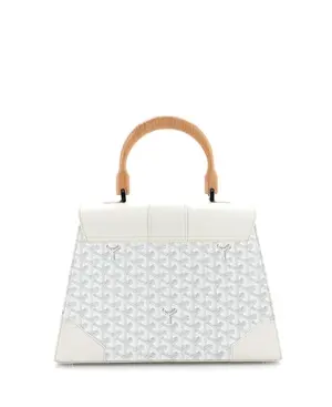 Goyard Mm Saigon Top Handle Bag - White