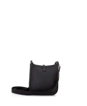 Hermès Tpm Evelyne Bag Gen Iii Clemence - Black