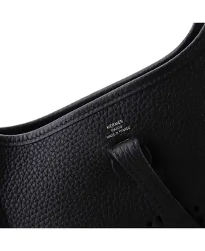 Hermès Tpm Evelyne Bag Gen Iii Clemence - Black
