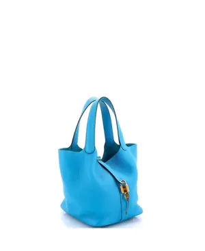 HERMES Mm Picotin Lock Bag Clemence