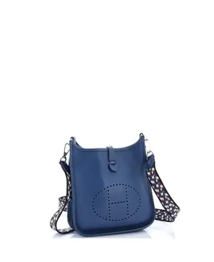 Hermès Tpm Evelyne Bag Gen Iii - Blue