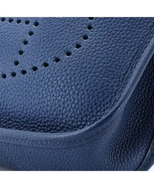 Hermès Tpm Evelyne Bag Gen Iii - Blue