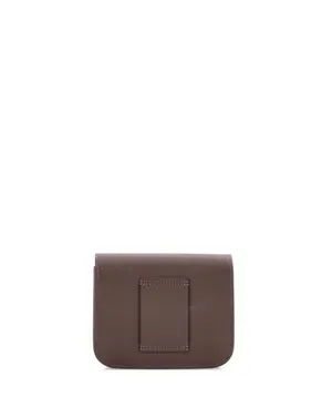 Hermès Constance Slim Wallet Epsom - Brown