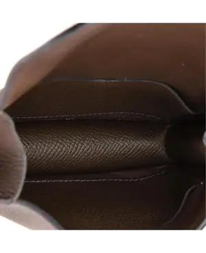 Hermès Constance Slim Wallet Epsom - Brown