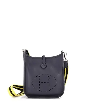 Hermès Tpm Evelyne Bag Gen Iii Epsom - Blue