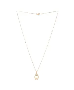 CARTIER Double C De Pendant Necklace
