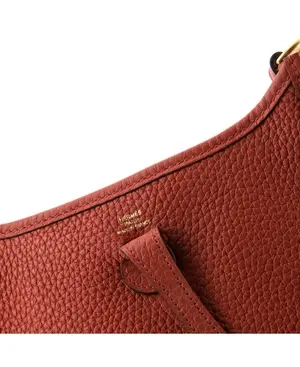 Hermès Tpm Evelyne Bag Gen Iii Clemence - Brown