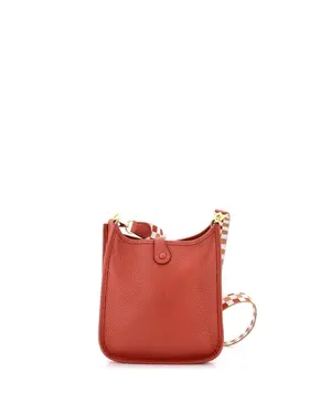 Hermès Tpm Evelyne Bag Gen Iii Clemence - Brown