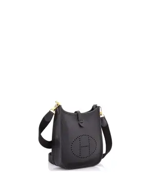 Hermès Tpm Evelyne Gen Iii Bag - Black