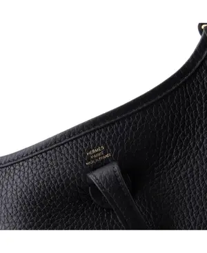 Hermès Tpm Evelyne Gen Iii Bag - Black