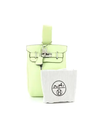Hermès Pm Hac A Dos Backpack Togo - Green