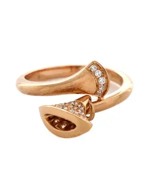 BVLGARI Divas' Dream Charm Diamond Ring
