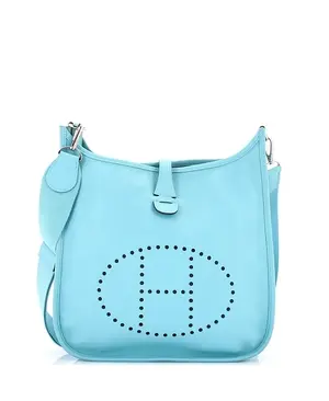 Hermès Pm Evelyne Bag Gen Iii Epsom - Blue