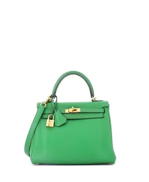 Hermès Kelly 25 Handbag - Bamboo