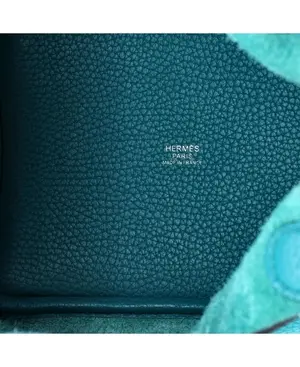 Hermès Picotin Lock Pm Bag Clemence - Blue