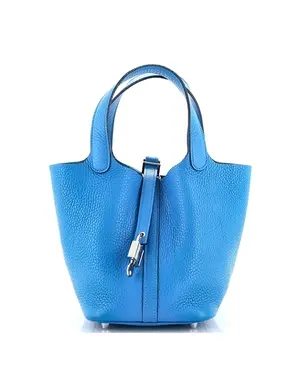HERMES Pm Picotin Lock Bag Clemence