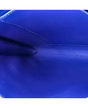 Hermès Cinhetic Clutch Chevre Mysore - Blue