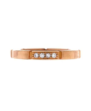 CARTIER Maillon Panthere Band Ring - Pink