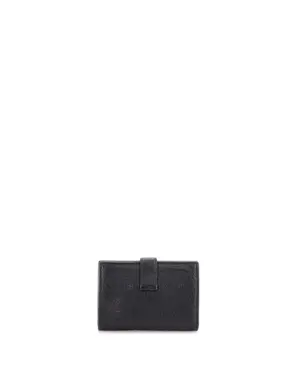 HERMES Compact Bearn Coin Wallet Chevre Mysore