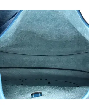 Hermès Gm Evelyne Bag Gen Iii Clemence - Blue