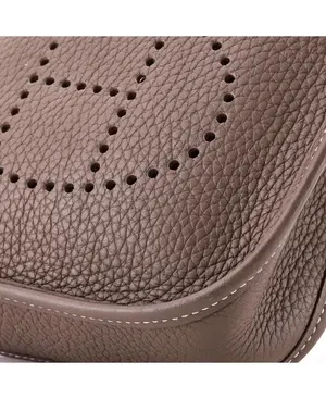 Hermès Tpm Evelyne Gen Iii Clemence Bag - Gray