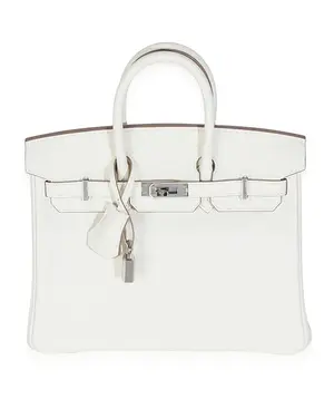 HERMES Birkin 25 Leather Handbag