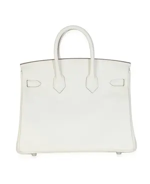 HERMES Birkin 25 Leather Handbag