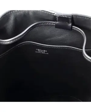 Hermès 17 Licol Bag Evercolor - Black