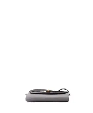 Hermès Kelly To Go Wallet Evercolor - Gray