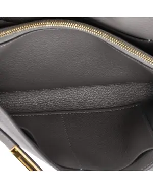 Hermès Kelly To Go Wallet Evercolor - Gray