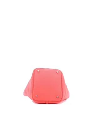 Hermès Mm Picotin Lock Bag Clemence - Red