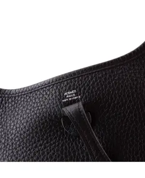 Hermès Tpm Evelyne Bag Gen Iii Clemence - Black