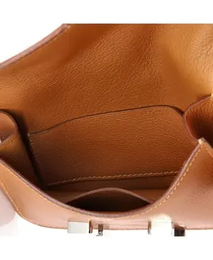 Hermès Constance Slim Wallet Evercolor - Brown