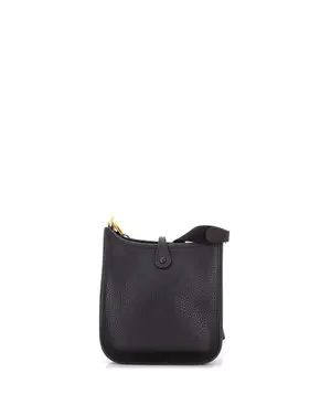 Hermès Tpm Evelyne Bag Gen Iii Clemence - Black